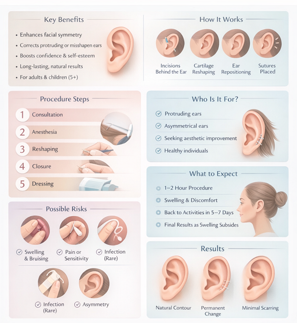 Ear Reshaping Surgery - Ear Reshaping UAE - Estheticare